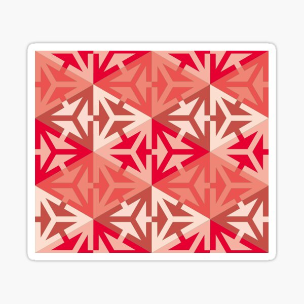 "Radiant - arrows - triangles - hexagons" Sticker for Sale by bunbun369 ...