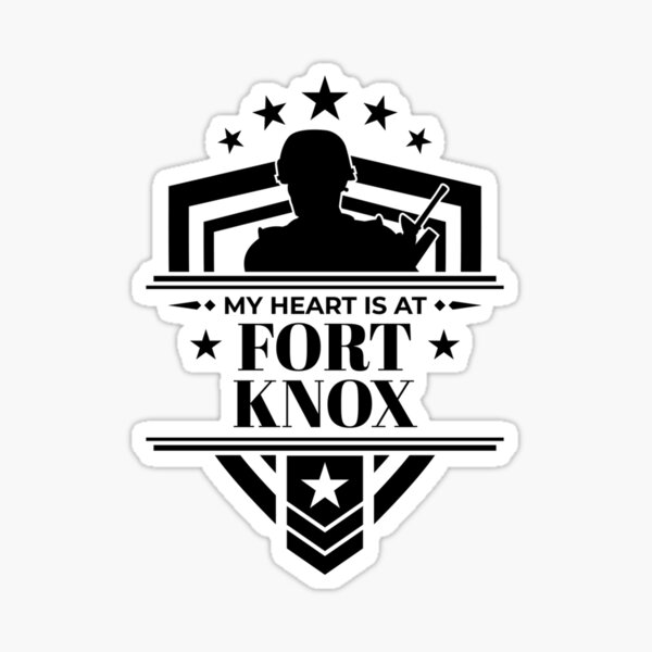 "Fort Knox " Sticker for Sale by jtrenshaw | Redbubble