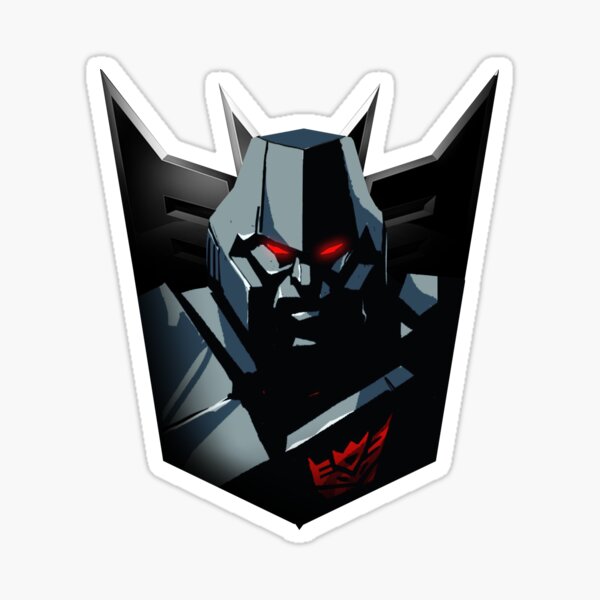 "All Hail Megatron" Sticker for Sale by pixvox | Redbubble