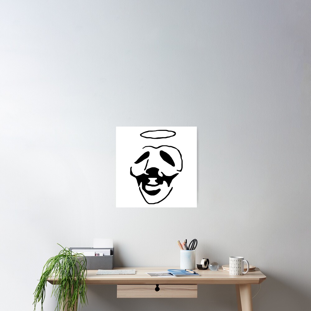 "yabujin azeroy logo/face" Poster for Sale by Wynters-Stuff | Redbubble