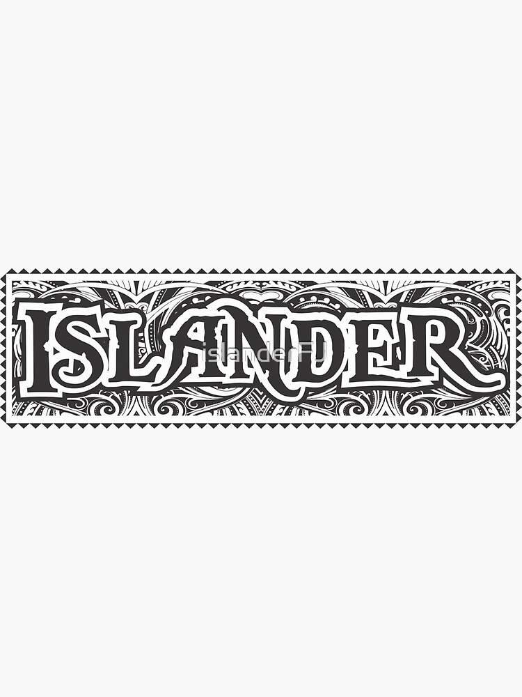 "Islander Logo" Sticker for Sale by islanderFJ | Redbubble