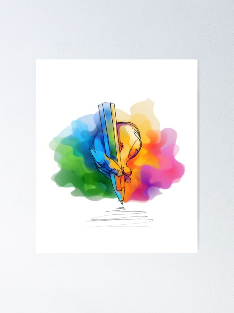"Colorful Graphic Design classic" Poster for Sale by BAMER2212 | Redbubble