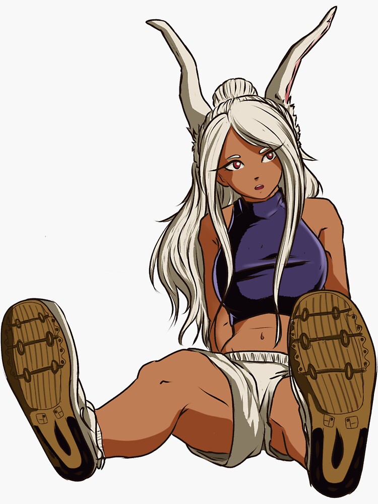 "The Rabbit Hero Miruko" Sticker for Sale by dekusbrokenart | Redbubble