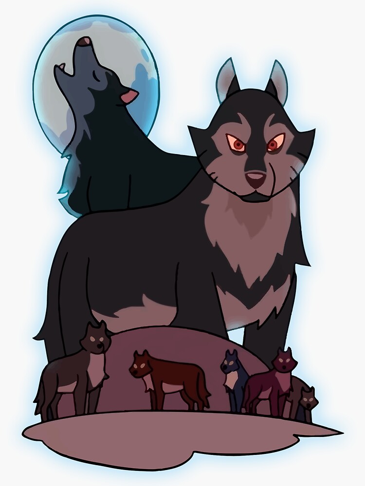 Pegatina «Camiseta de lobos de hunter| The Owl House (la casa búho ...