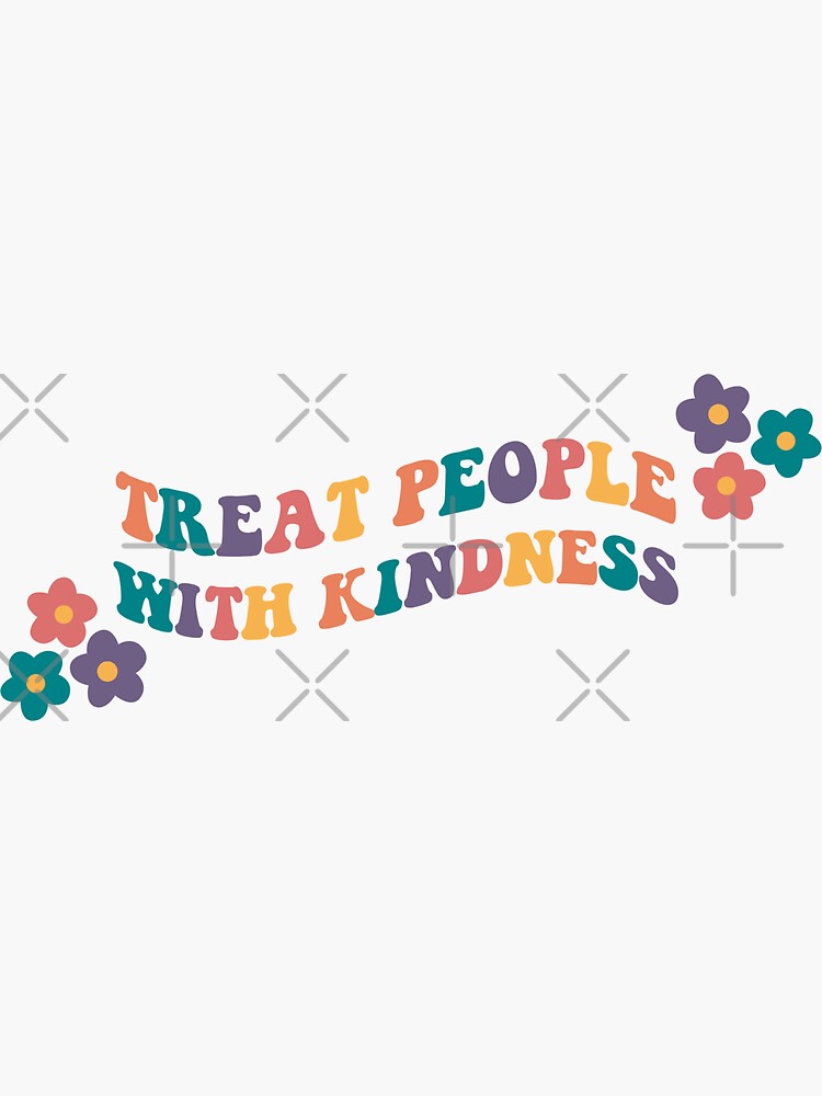 "Treat People With Kindness Harry Styles" Sticker for Sale by ...