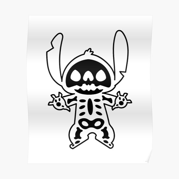 "Lilo & Stitch Stitch X-Ray" Poster for Sale by ALAEEDDINEBHM | Redbubble