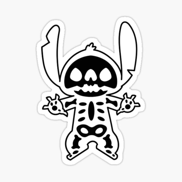 Pegatina «Lilo & Stitch Puntada Rayos X» de ALAEEDDINEBHM | Redbubble