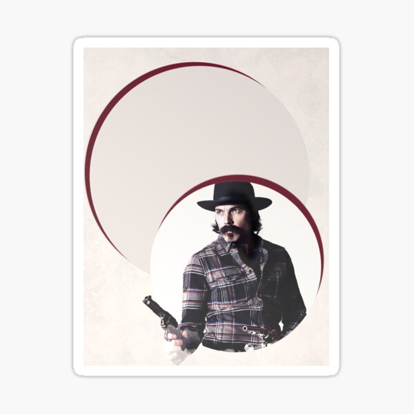 "Doc Holiday - Wynonna Earp" Sticker for Sale by Creamelie | Redbubble