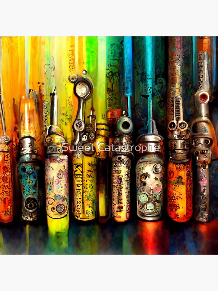 "Rainbow Rust" Sticker for Sale by Sweetcatastroph | Redbubble