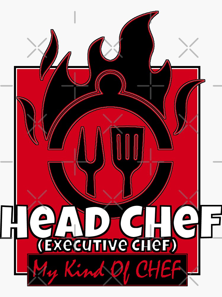 "International Chefs Day | EXECUTIVE CHEF | HEAD CHEF" Sticker for Sale ...