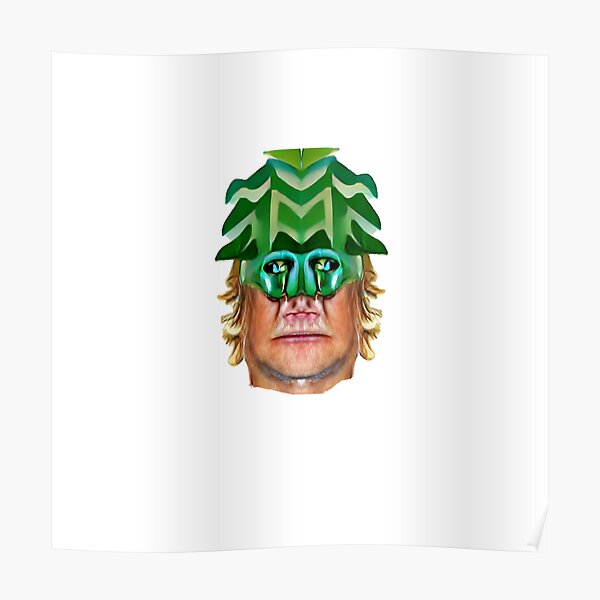 "Woke Green Mask" Poster for Sale by Byterra-Artech | Redbubble