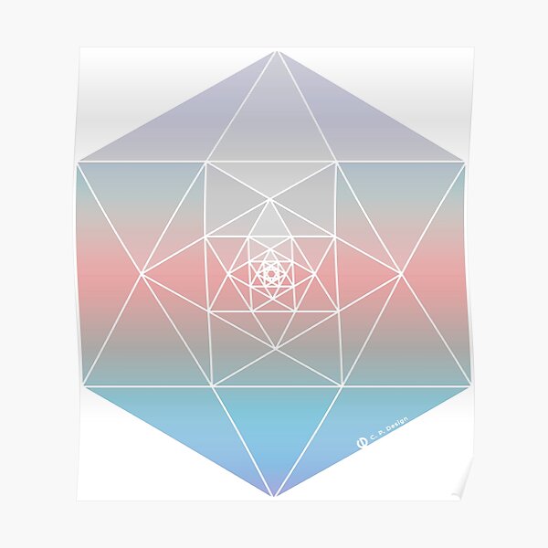 "rainbow gem" Poster for Sale by C-P-Design | Redbubble