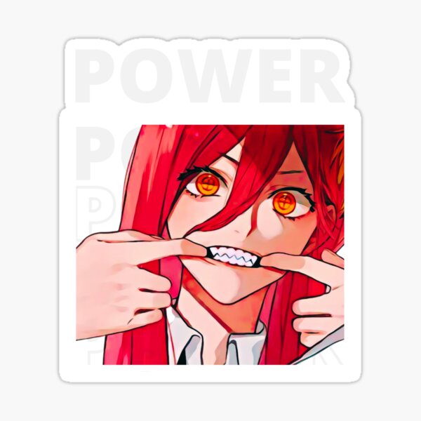 "Power" Sticker for Sale by artoriaa | Redbubble