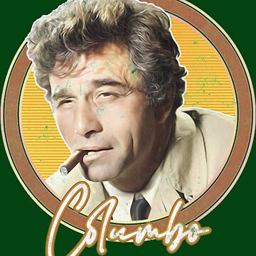 "Columbo " Sticker for Sale by Positiv3Arts | Redbubble