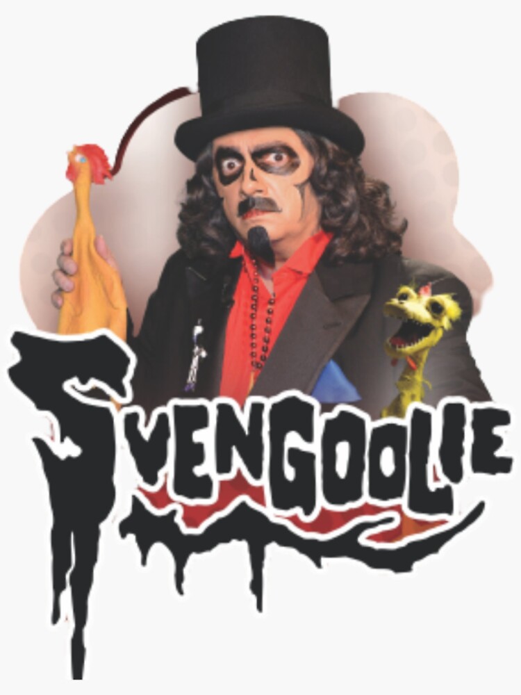 "Svengóolie, Svengóolie 2022, Svengóolie illustration" Sticker for Sale ...