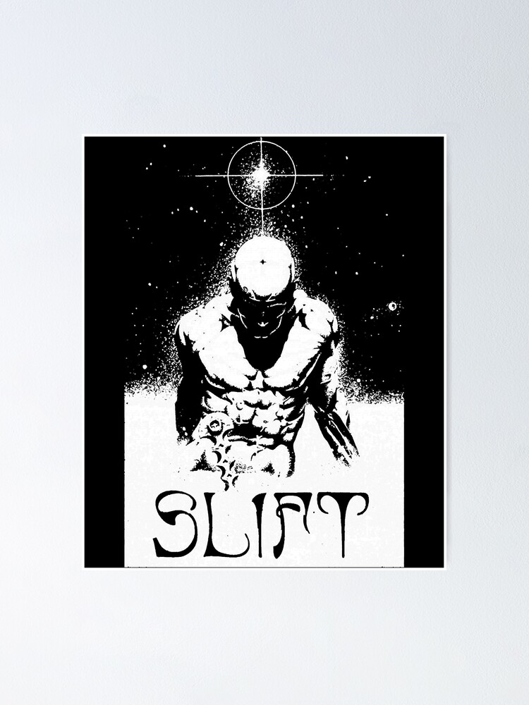 "Slift ummon tour whitestencil" Poster for Sale by JONPERKINS1 | Redbubble