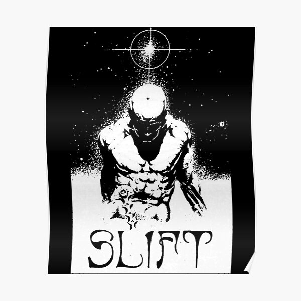 "Slift ummon tour whitestencil" Poster for Sale by JONPERKINS1 | Redbubble