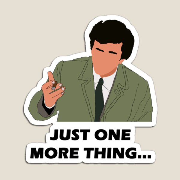 Columbo Merch & Gifts for Sale | Redbubble