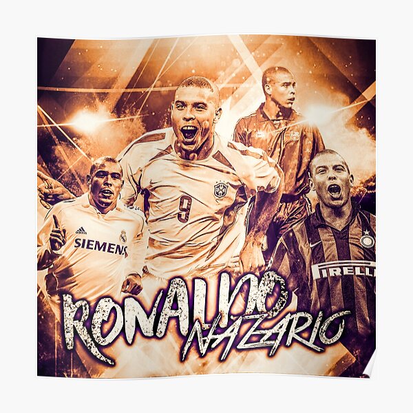 "Wallpaper Ronaldo Nazario" Poster for Sale by daltonlaw44 | Redbubble