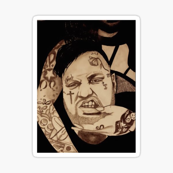 "cartoon jelly rap " Sticker for Sale by KensiMarque | Redbubble