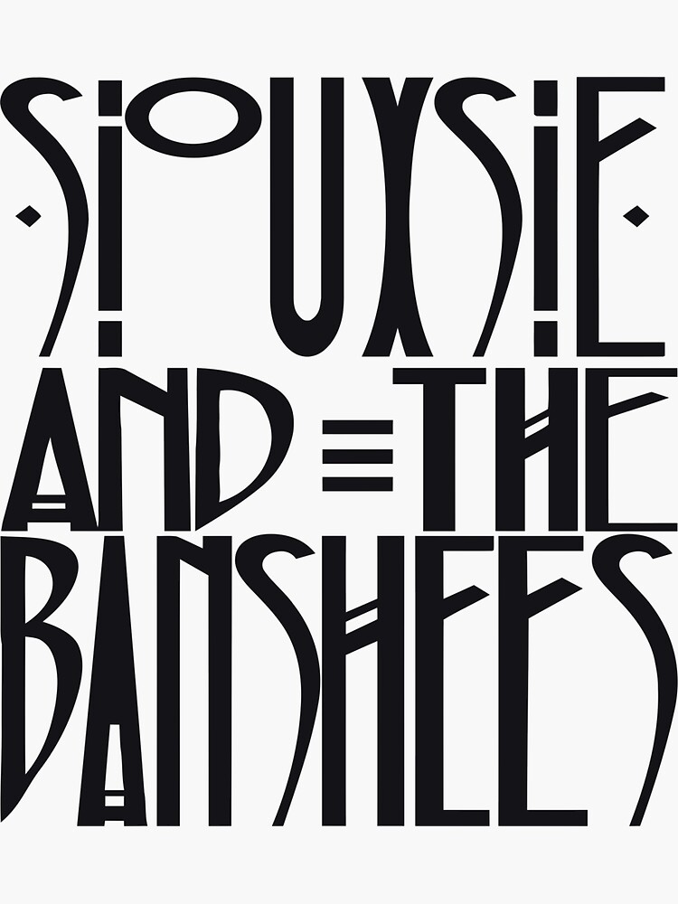 "siouxsie and the banshees" Sticker for Sale by orwexrty | Redbubble
