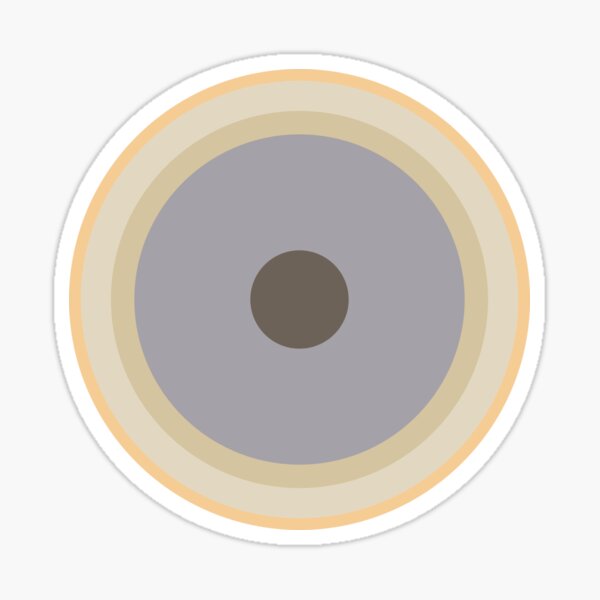 "Simplified Layers Inside the Jupiter" Sticker for Sale by Amilaz ...