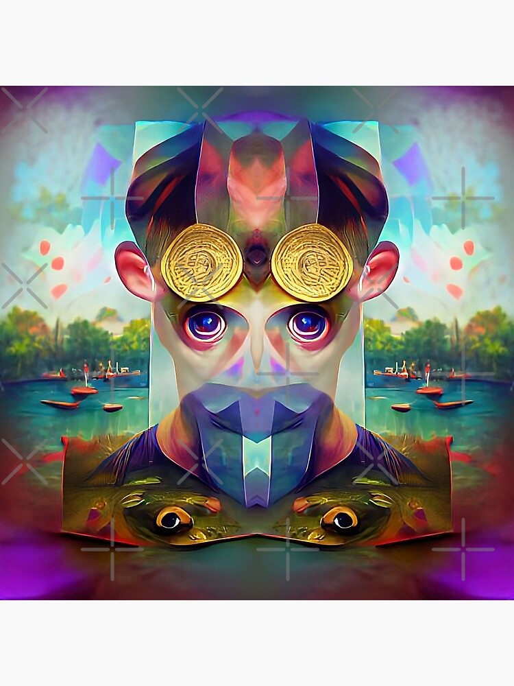 "Code Beast painting" Poster for Sale by Byterra-Artech | Redbubble