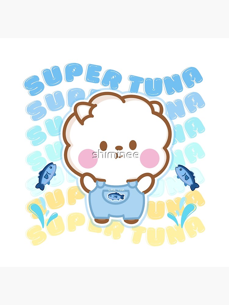 "Cute Kawaii Chibi BTS Baby BT21 Character RJ Jin Super Tuna - Jin Solo ...