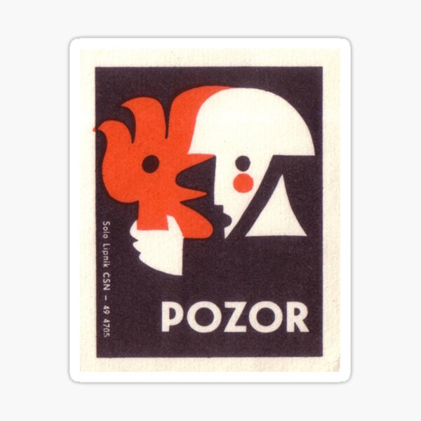 "Two face" Sticker for Sale by retroboxx | Redbubble