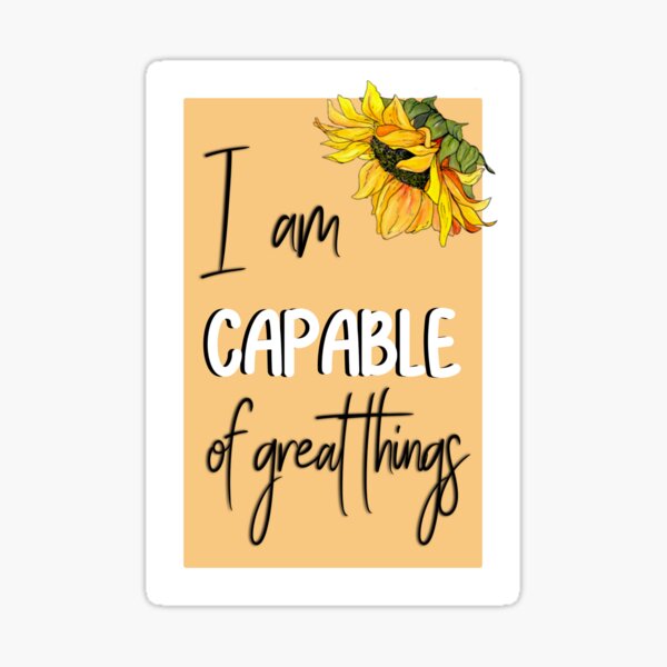 "affirm" Sticker for Sale by Fertinphoto | Redbubble