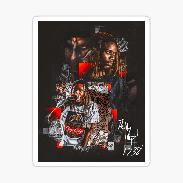 "Fetty Rapper" Sticker for Sale by DonnaSkinn | Redbubble
