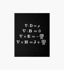 Maxwell Equations: Wall Art | Redbubble