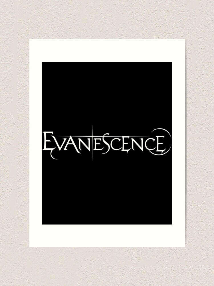 "Evanescence Evanescence White Logo" Art Print for Sale by imming77 ...
