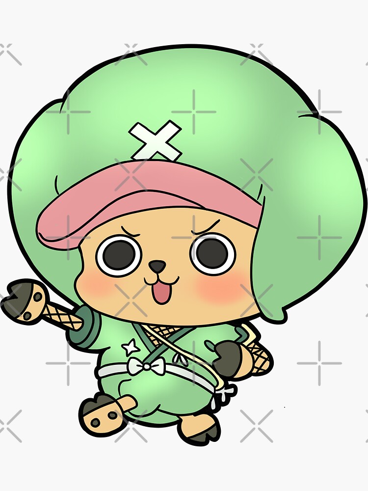 "Chopper One Piece Wano Arc Chibi" Sticker for Sale by IntrovertMochi ...