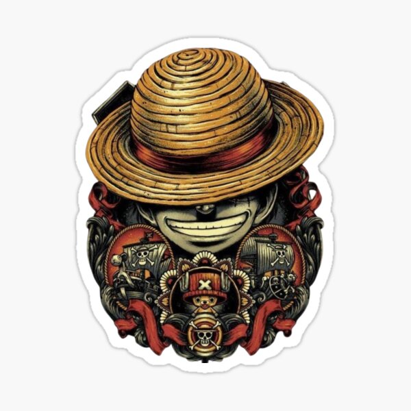 "One Piece" Sticker for Sale by DabPrints | Redbubble