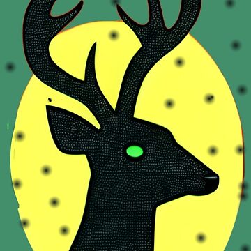 "Deer from void" Poster for Sale by G12Design | Redbubble