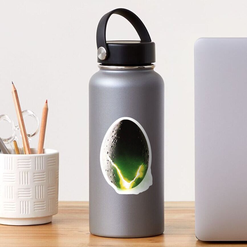 "Alien Egg" Sticker for Sale by MyHorrorShow | Redbubble