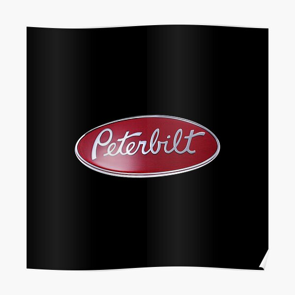 "peterbilt truck" Poster for Sale by travisjones1 | Redbubble