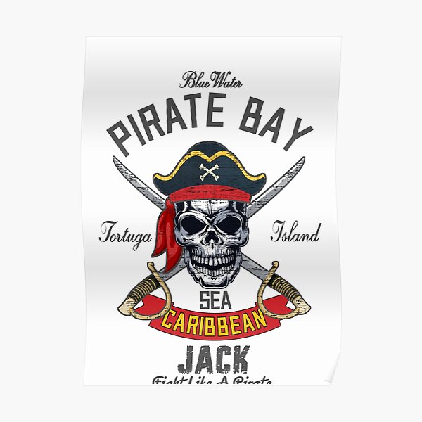 " Name of jack with pirate skull" Poster for Sale by Ahmedkorany ...