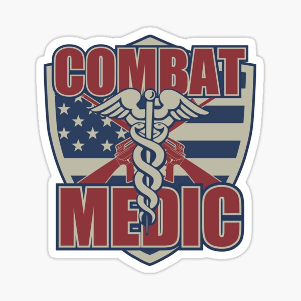 "Combat Medic" Sticker for Sale by StrongVlad | Redbubble