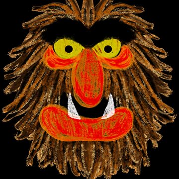 "Sweetums Muppet Show inspired illustration " Poster for Sale by ...