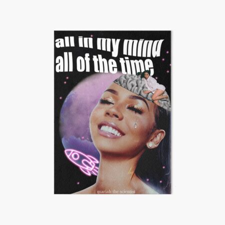 "Mariah the Scientist Brain Poster" Art Board Print for Sale by ...