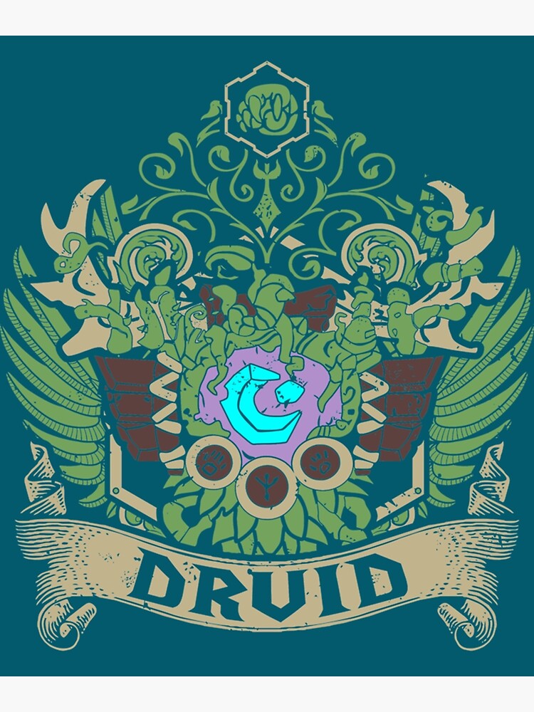 "DRUID - ELITE EDITION " Poster for Sale by PhilipsGriffin | Redbubble