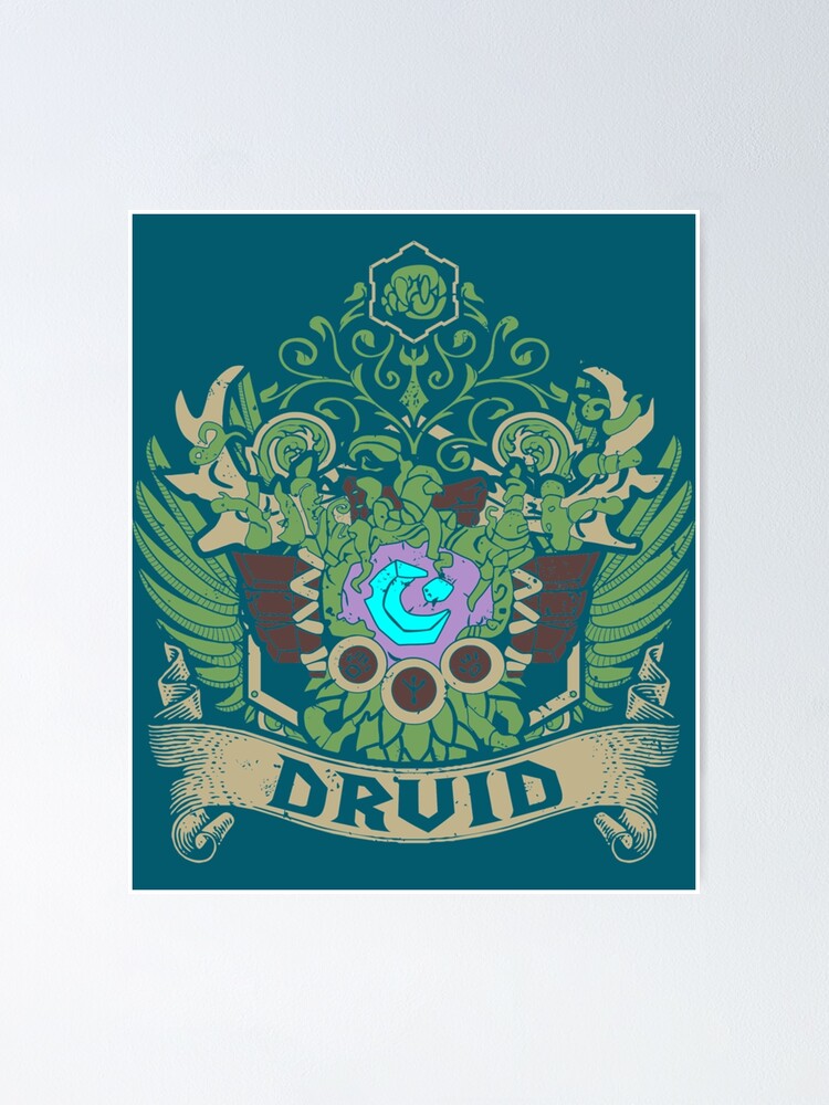 "DRUID - ELITE EDITION " Poster for Sale by PhilipsGriffin | Redbubble