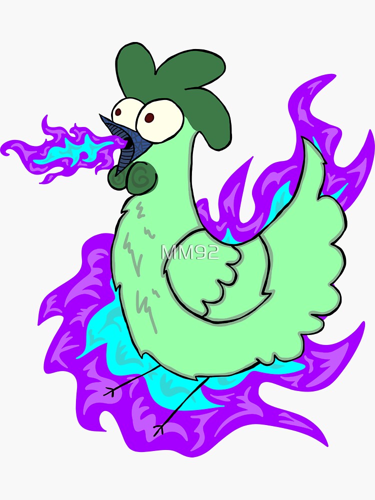 "Gilbert the Fire Breathing Chicken of Doom (Halloween Version ...