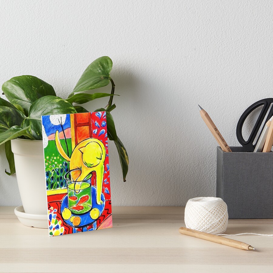 "Henri Matisse - Le Chat Aux Poissons Rouges 1914 Plakat" Galeriedruck ...