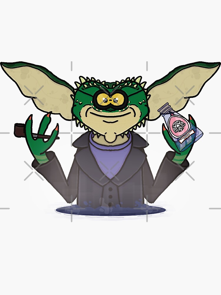 "Gremlins Ultimate Brain" Sticker for Sale by Willy0612 | Redbubble