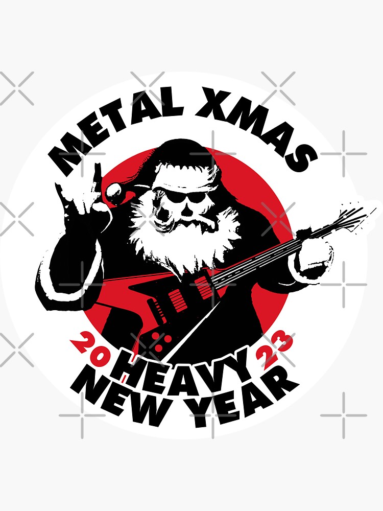 "Metal Christmas & Heavy New Year 2023 | Heavy Metal Santa Claus ...