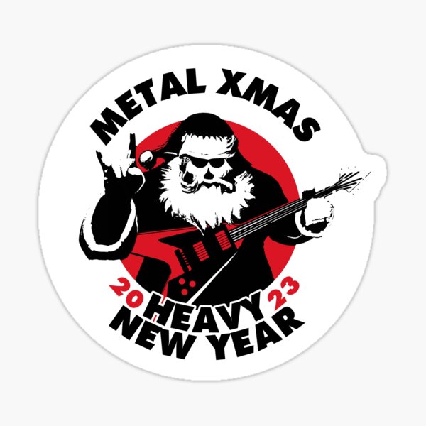 "Metal Christmas And Heavy New Year 2023 | Heavy Metal Santa Claus ...