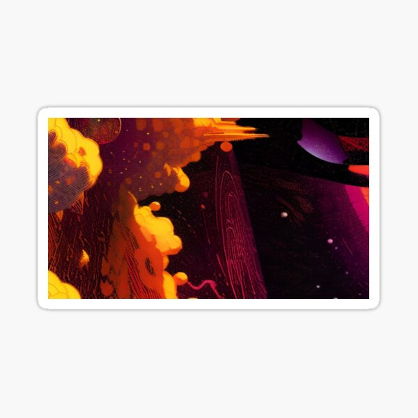 "Space B3" Sticker for Sale by RBCS | Redbubble